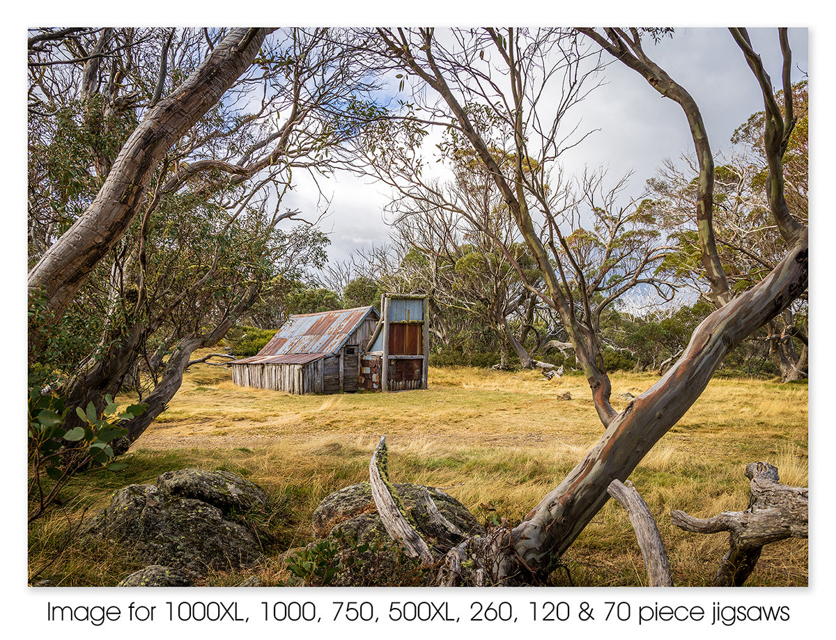 1889 Wallace Hut, Alpine National Park – Jigsaw Gallery