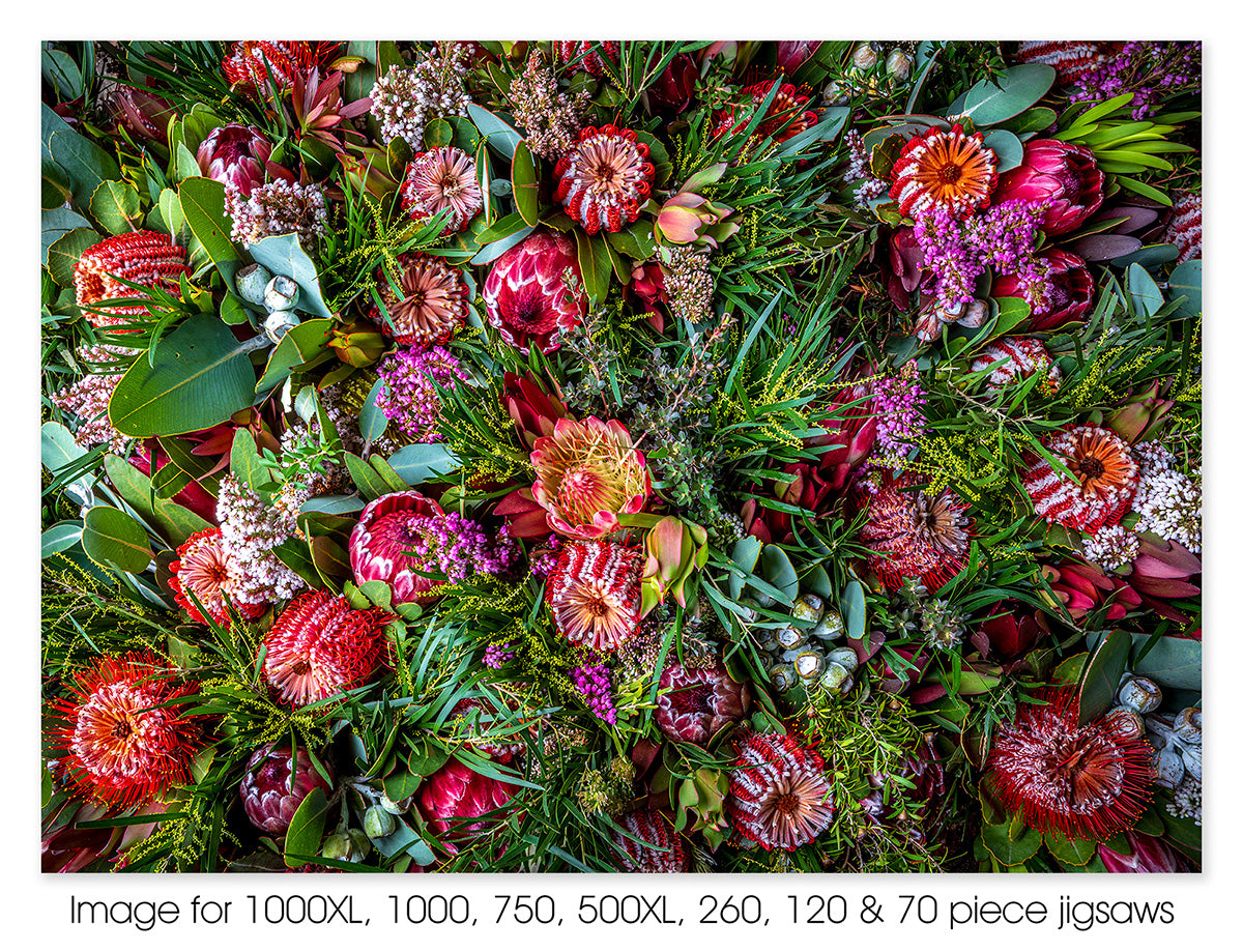 Australian Native Autumn Flowers 02 – Jigsaw Gallery