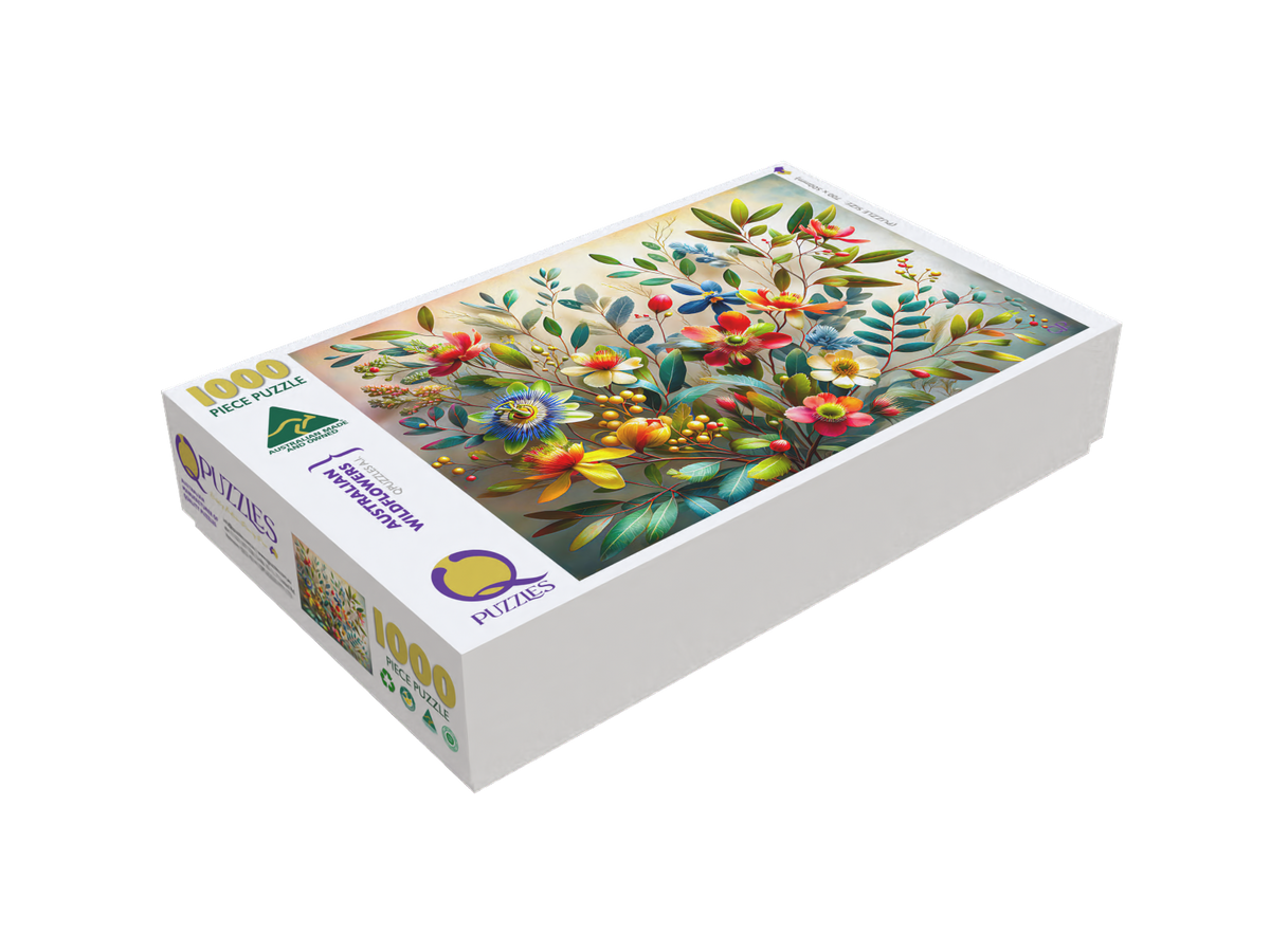 Australian Wildflowers 01 (Landscape) – Jigsaw Gallery