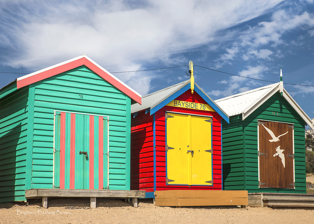 Brighton Bathing Boxes 05 – Jigsaw Gallery