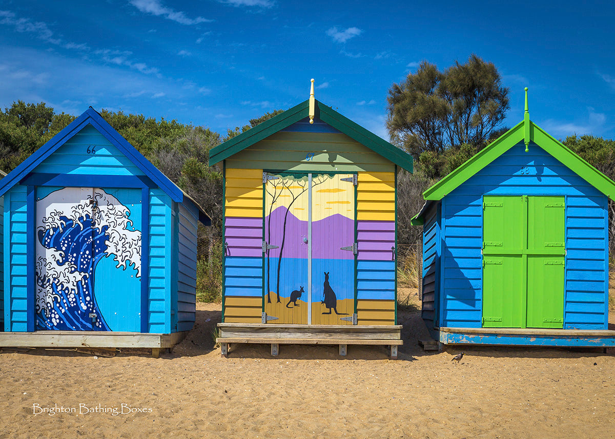 Brighton Bathing Boxes 06 – Jigsaw Gallery