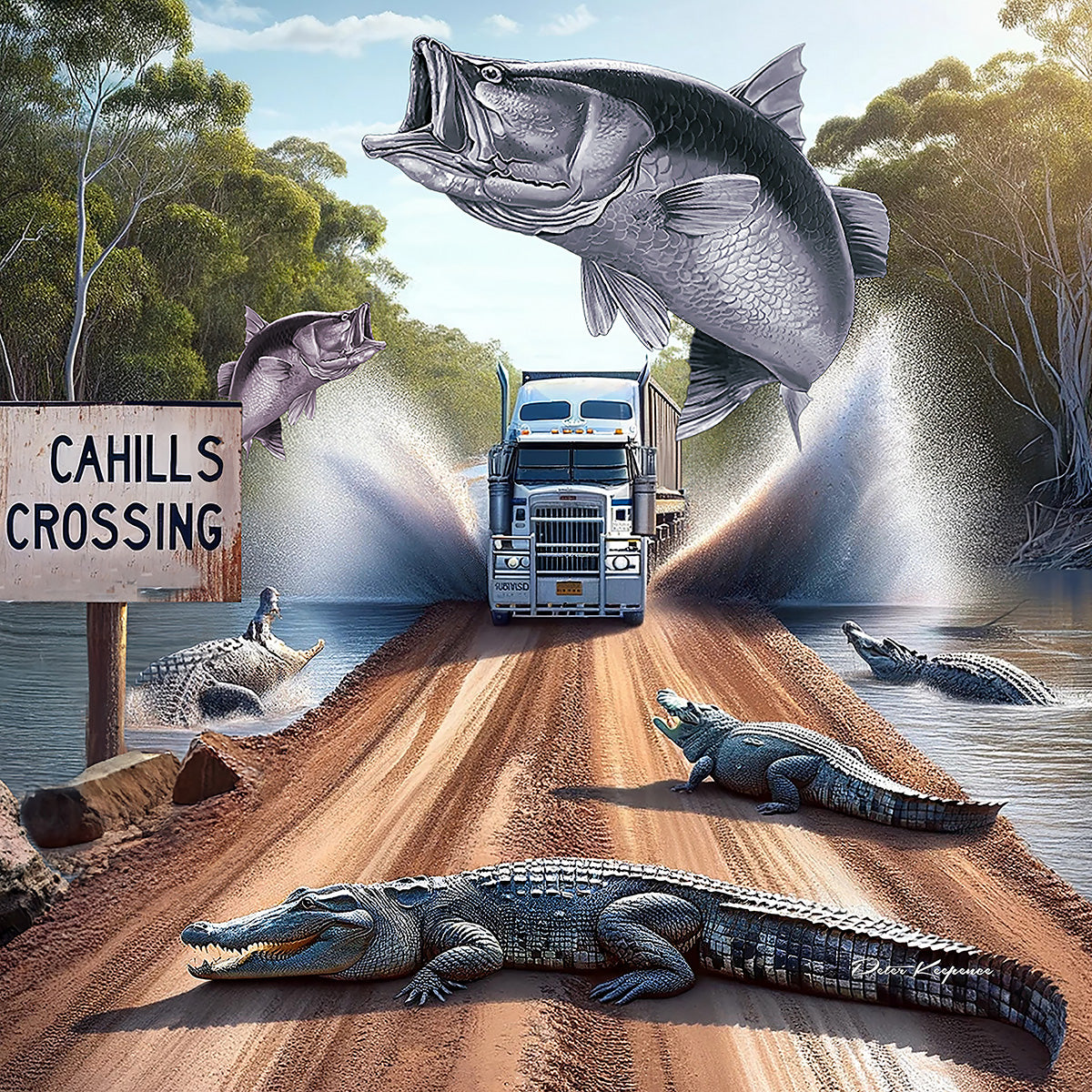 Cahills Crossing, Kakadu – Jigsaw Gallery