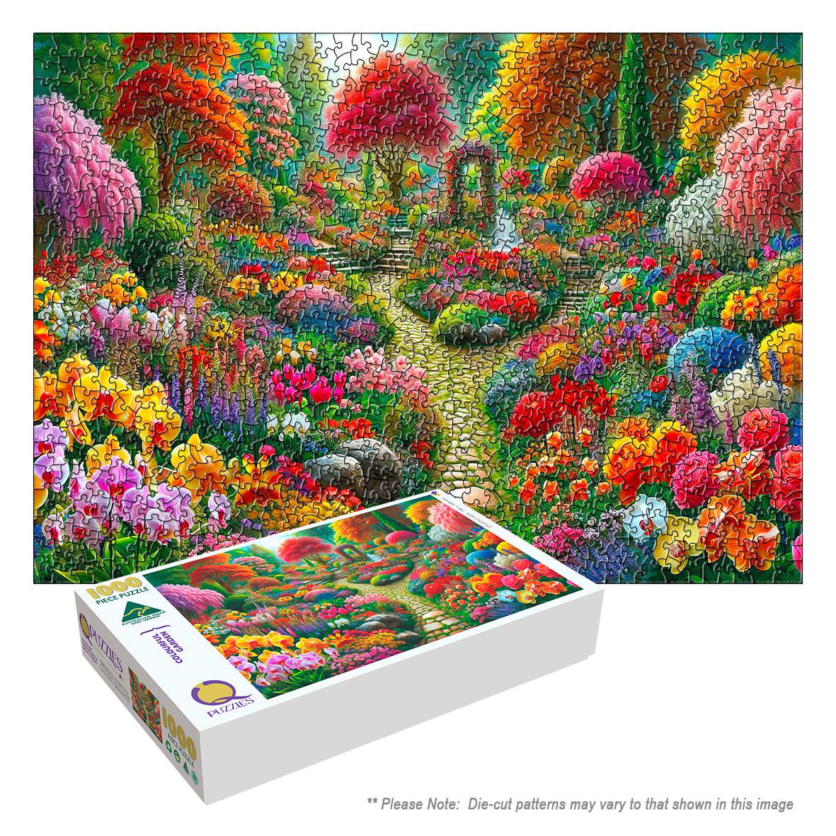 Colourful Garden (Landscape) – Jigsaw Gallery