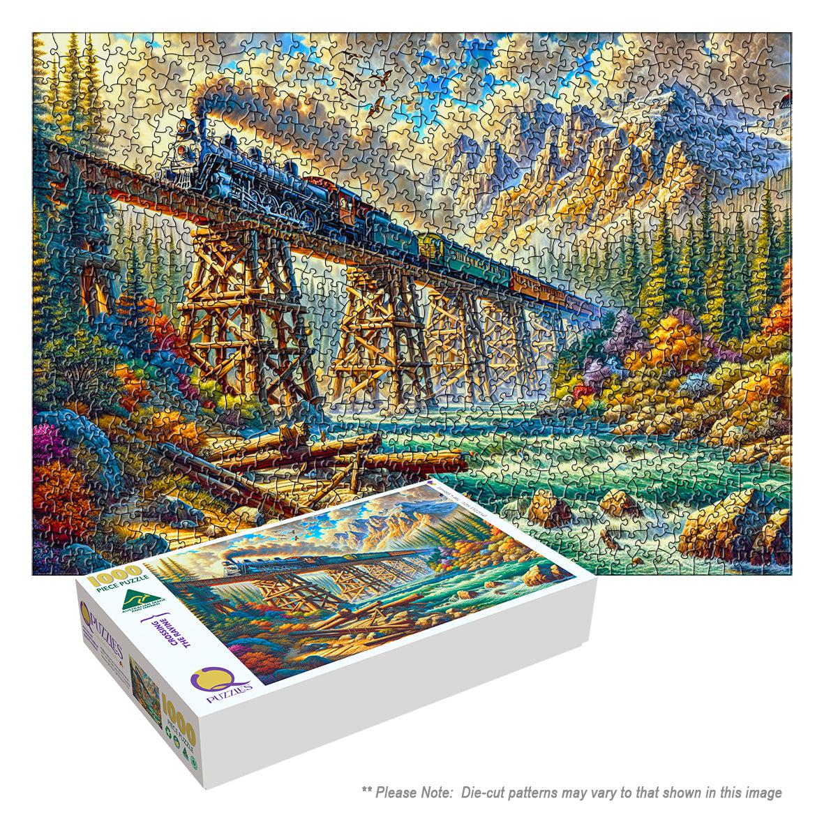Crossing The Ravine (Landscape) – Jigsaw Gallery