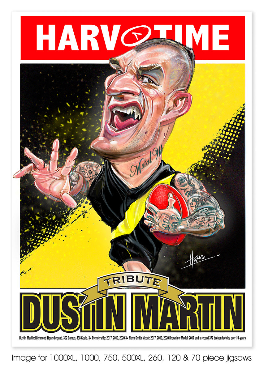 Dustin Martin Tribute – Jigsaw Gallery