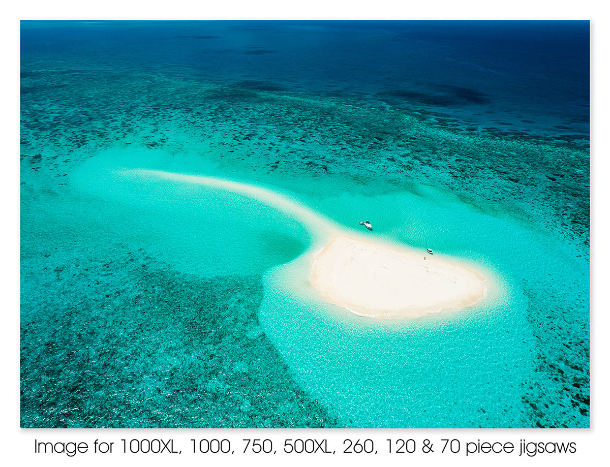 Sudbury Cay. Great Barrier Reef Marine Park, Cairns, QLD – Jigsaw Gallery