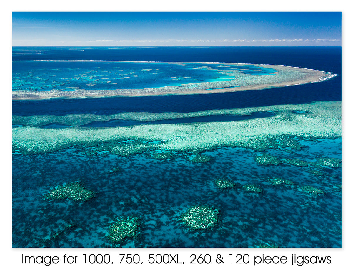 Hardys Reef & Hook Reef, Great Barrier Reef Marine Park QLD – Jigsaw ...