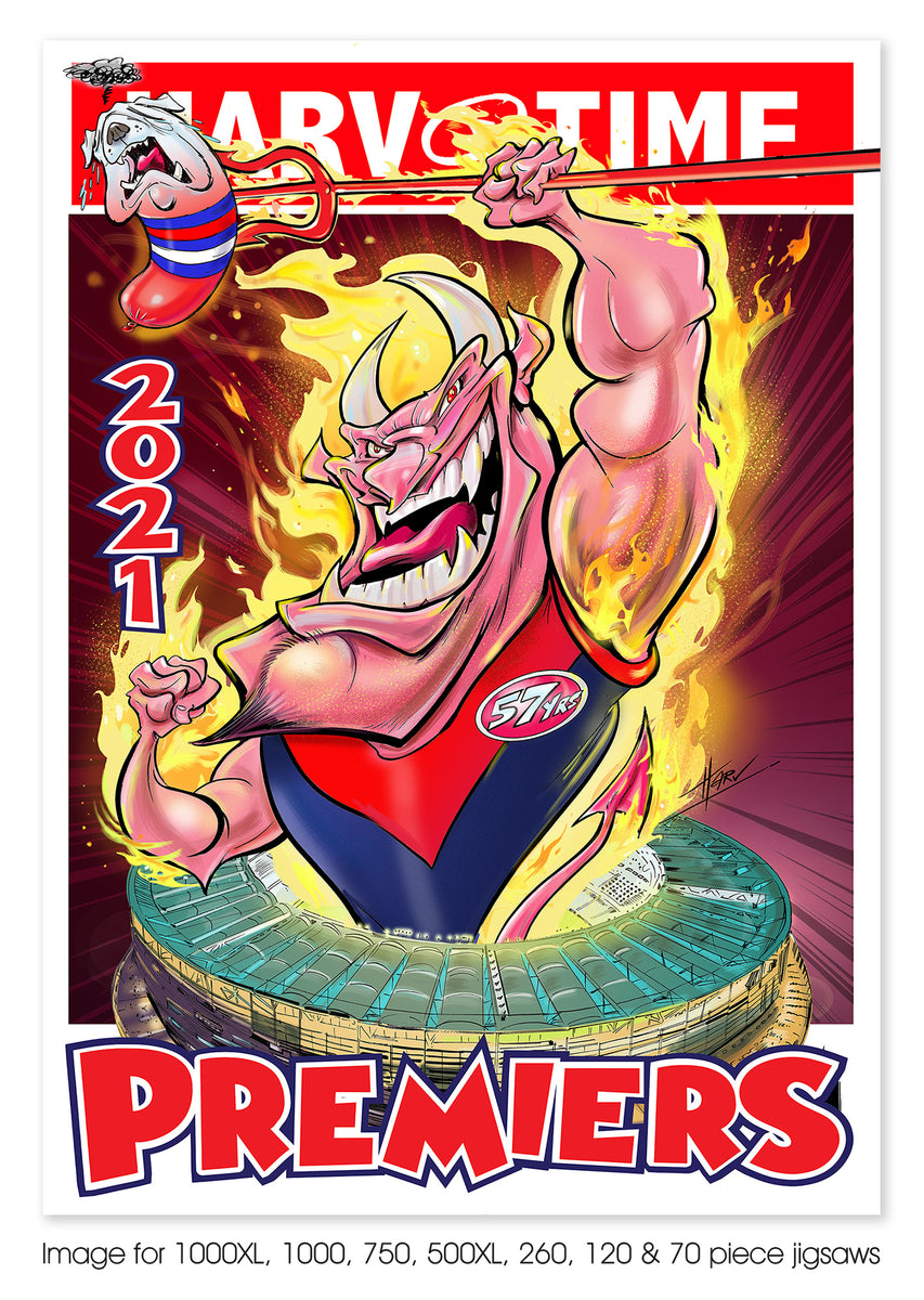 Melbourne Demons - 2021 Premiers – Jigsaw Gallery