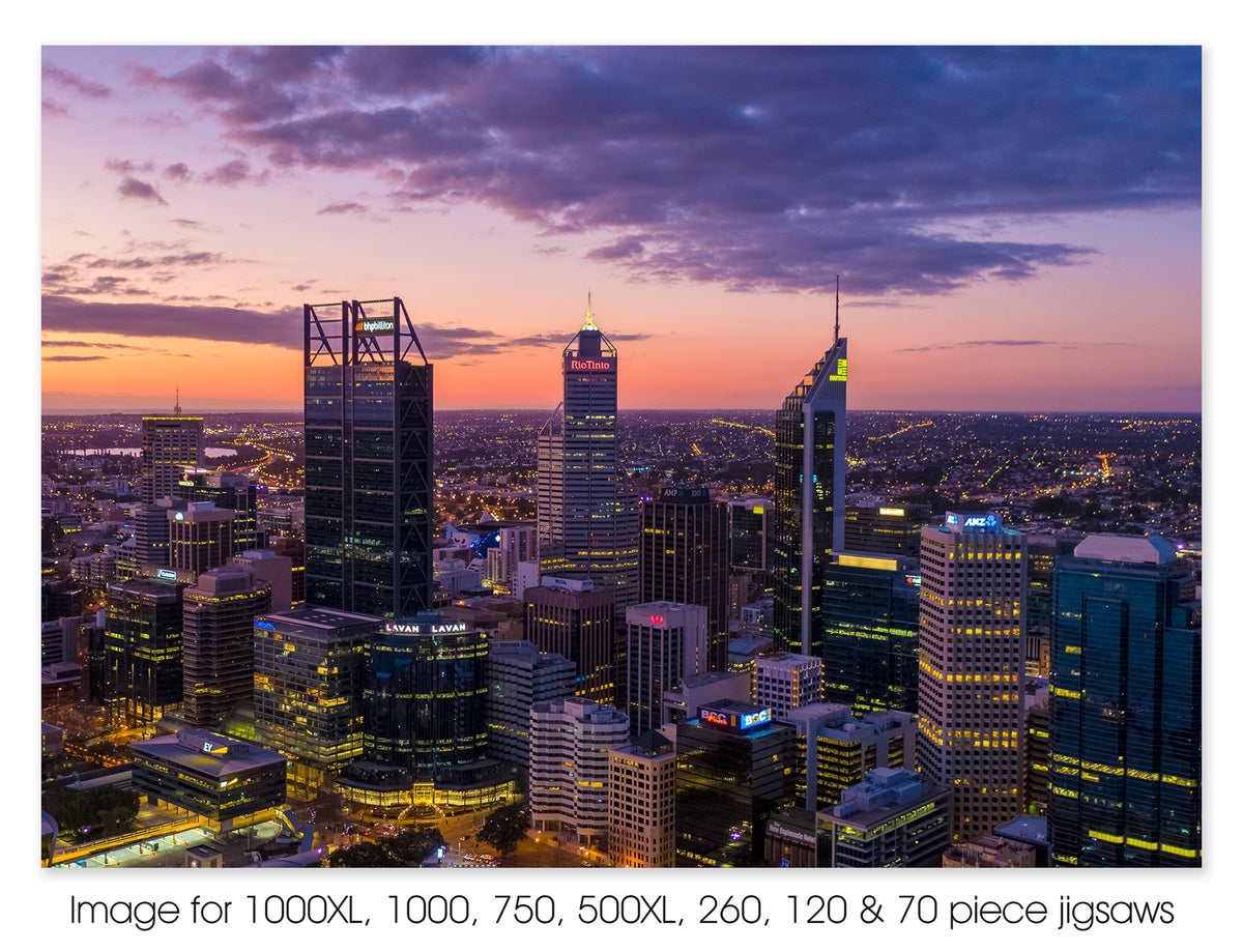 Perth Skyline 02 – Jigsaw Gallery