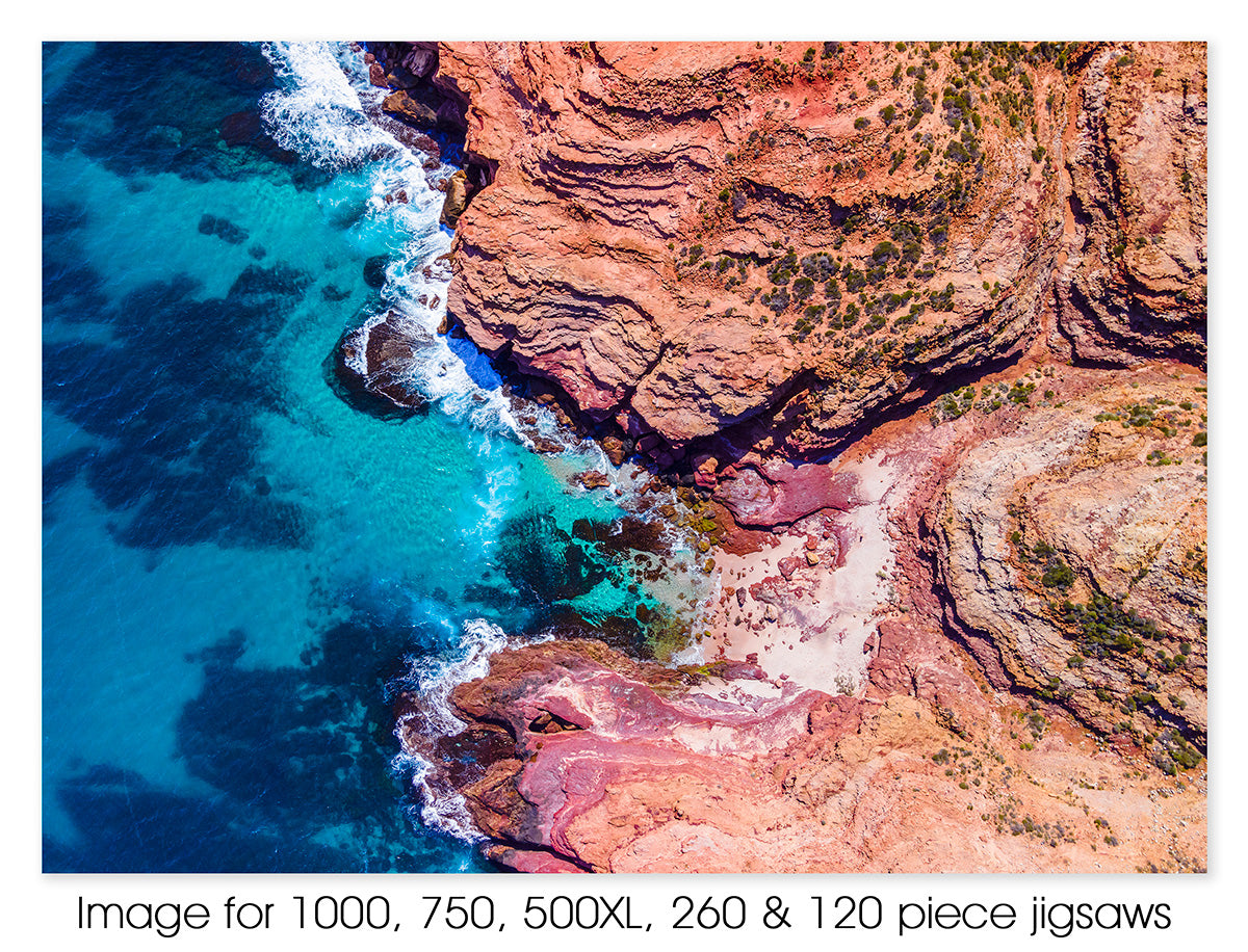 Pot Alley Gorge Beach, Kalbarri WA – Jigsaw Gallery