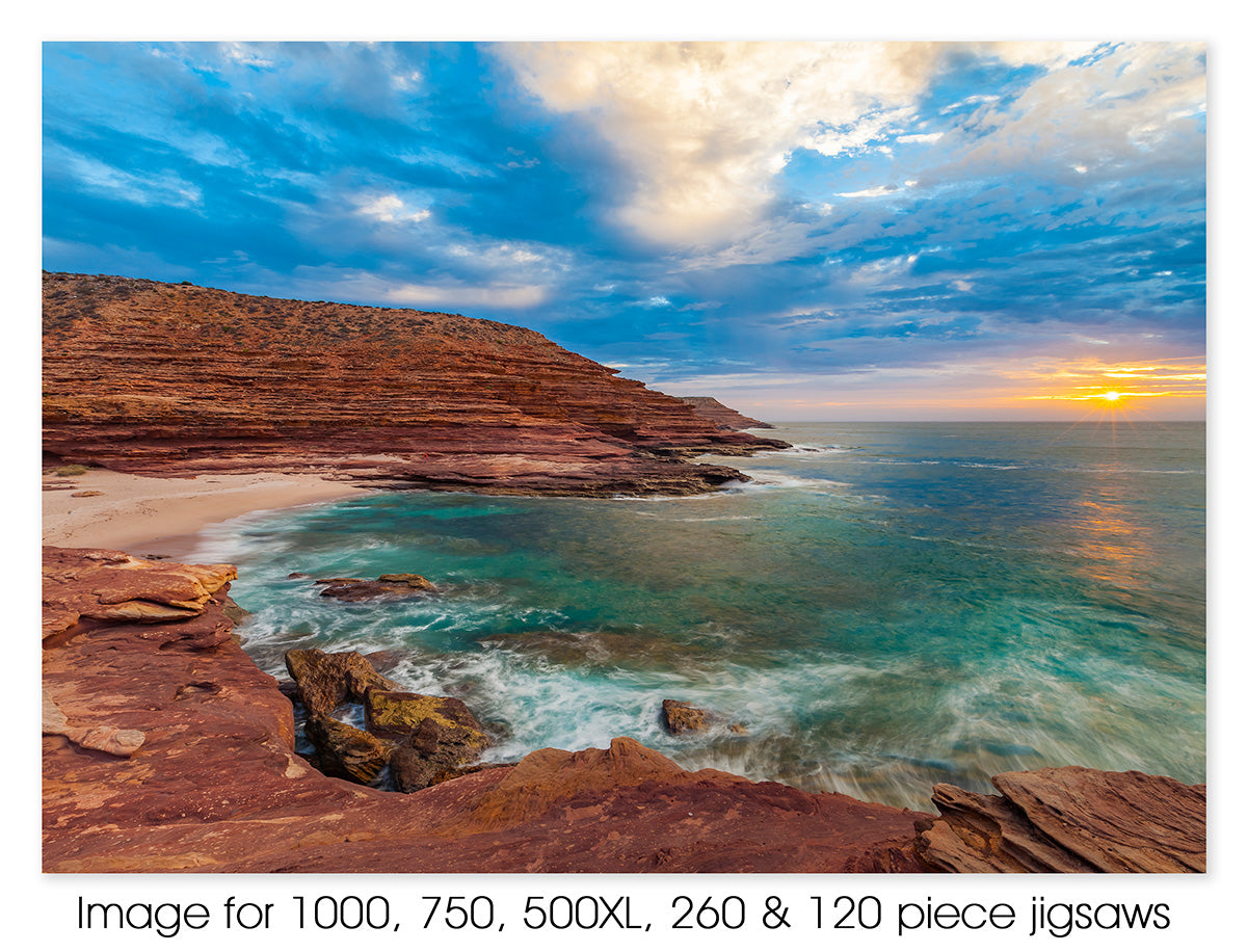 Pot Alley Sunset, Kalbarri WA – Jigsaw Gallery